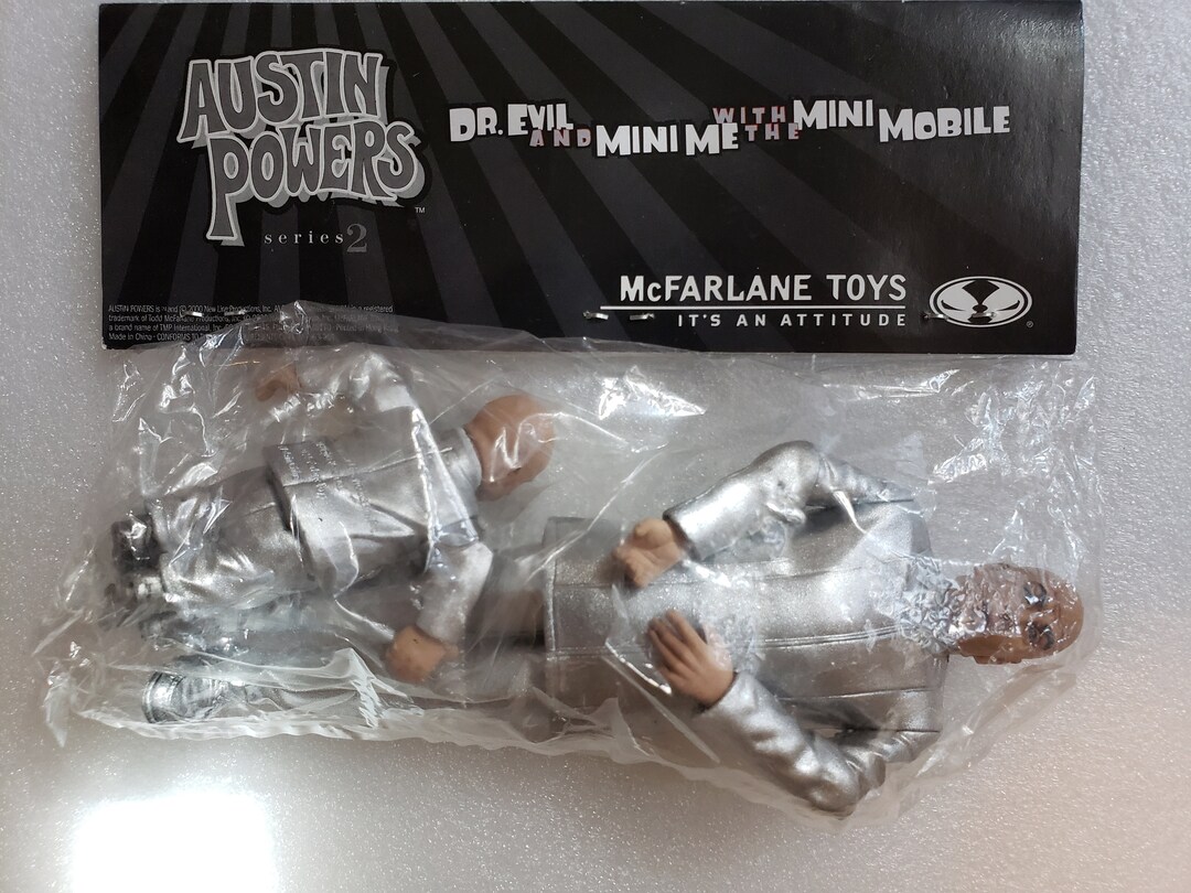 Austin Powers Dr Evil Mini Me Mcfarlane Toy Fair 2000 Figures - Etsy