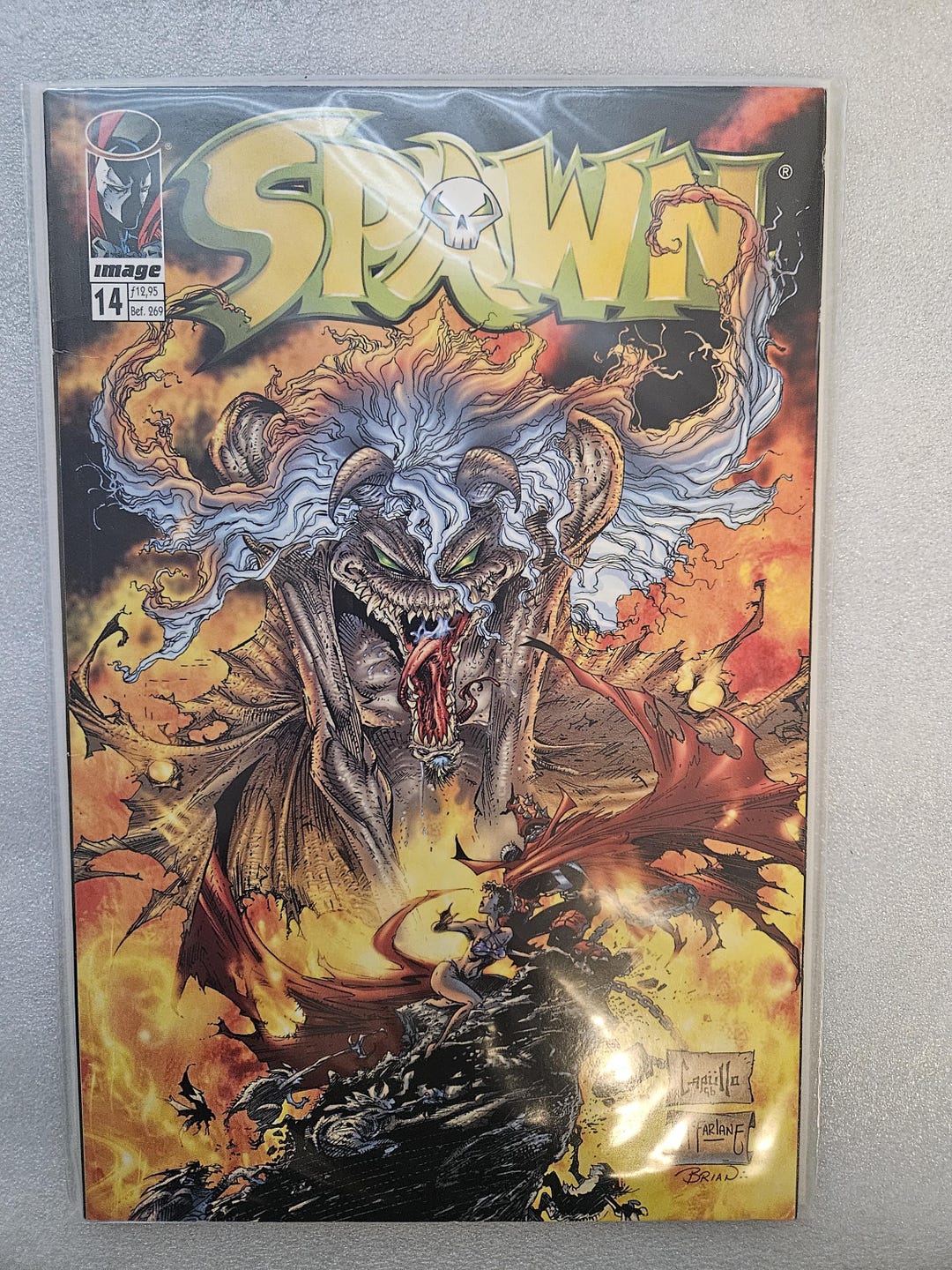 Spawn #53 Rare Netherlands Comic Capullo Mcfarlane NM Malebolgia - Etsy