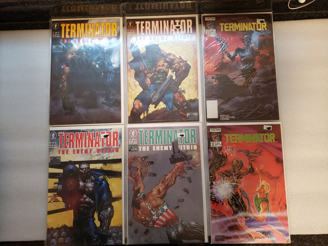 Terminator the Enemy Within Collectors Edition All 6 NM Dark Horse - Etsy