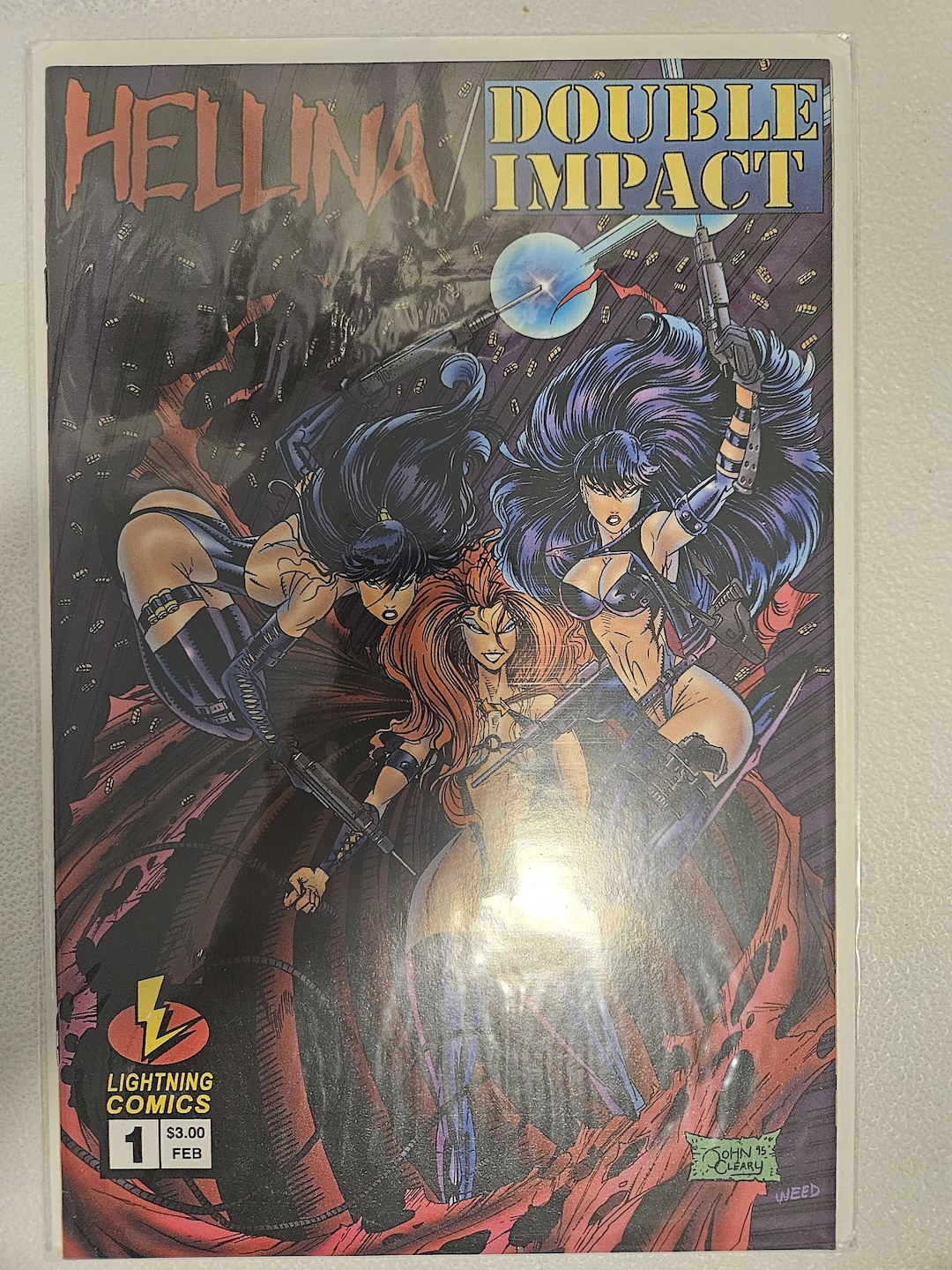 Hellina Double Impact #1 Lightning Comics NM - Etsy