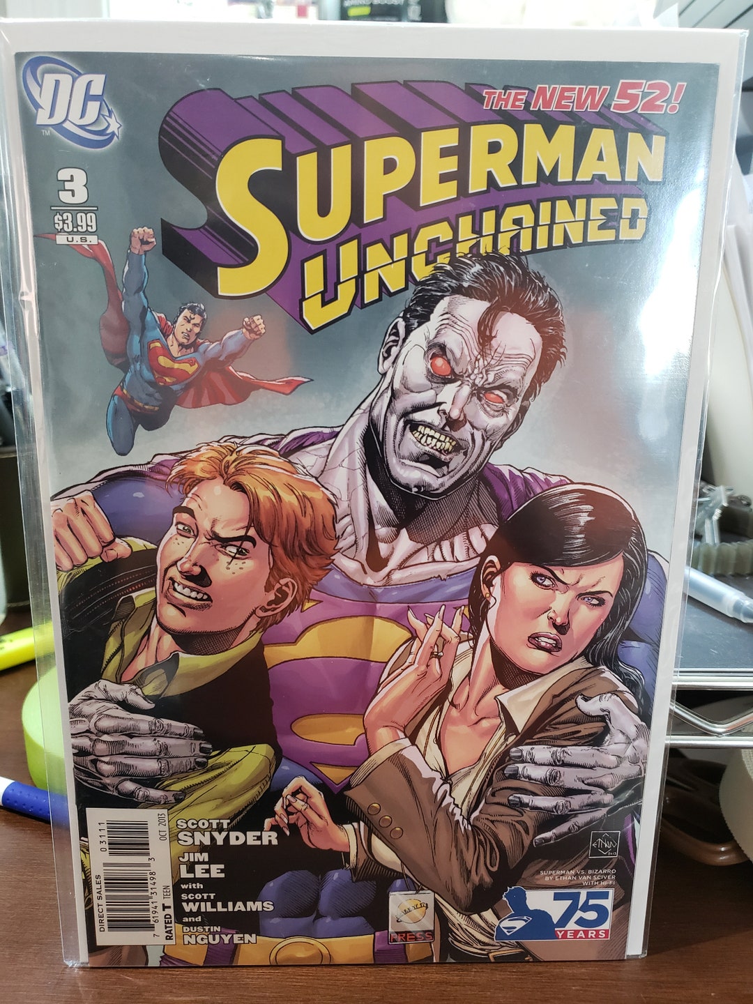 Superman Unchained Set of 2 Variants NM Banshee - Etsy