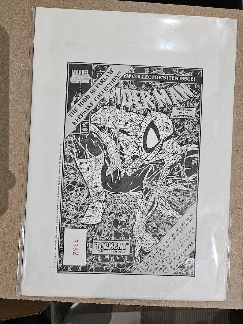 Spider-man Todd Mcfarlane Keepsake Collection Sealed - Etsy