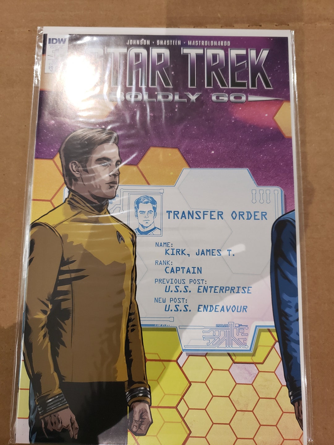 Star Trek Boldly Go #1 Both Variants NM - Etsy
