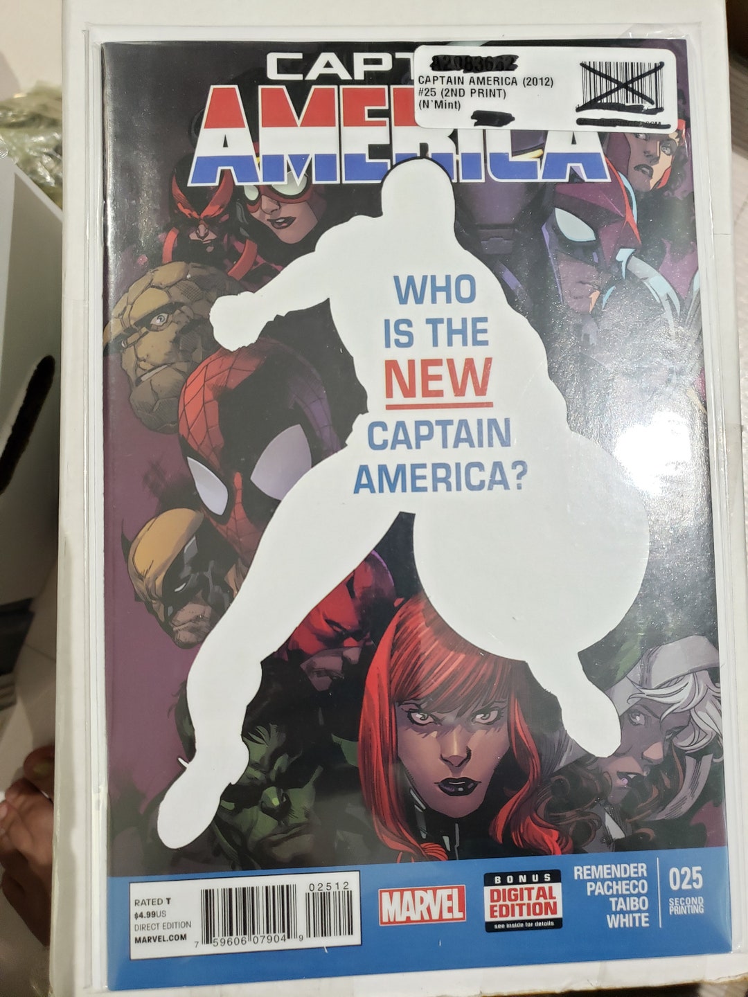 Captain America #25 Second Print First Sam Wilson Set of Three Comics ...