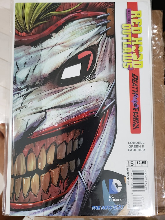New 52 Joker Face Cut Off