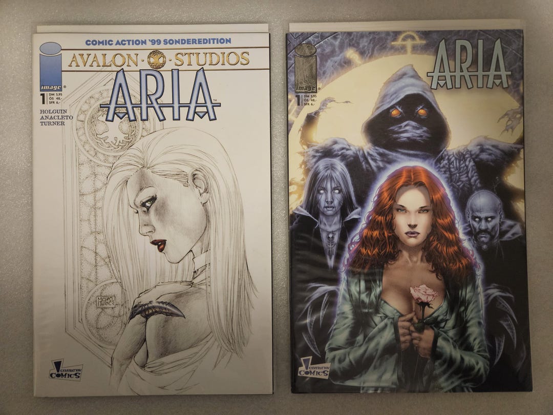 Aria Set of 3 German Comics All NM Michael Turner - Etsy