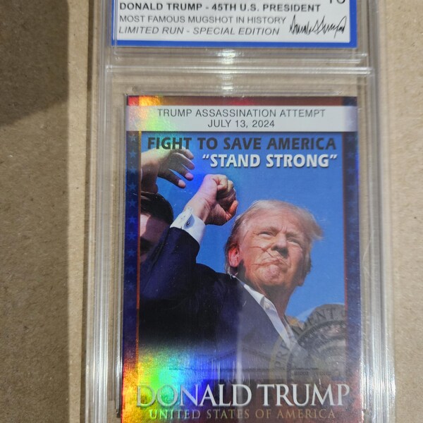 President Trump Trading Cards - Etsy