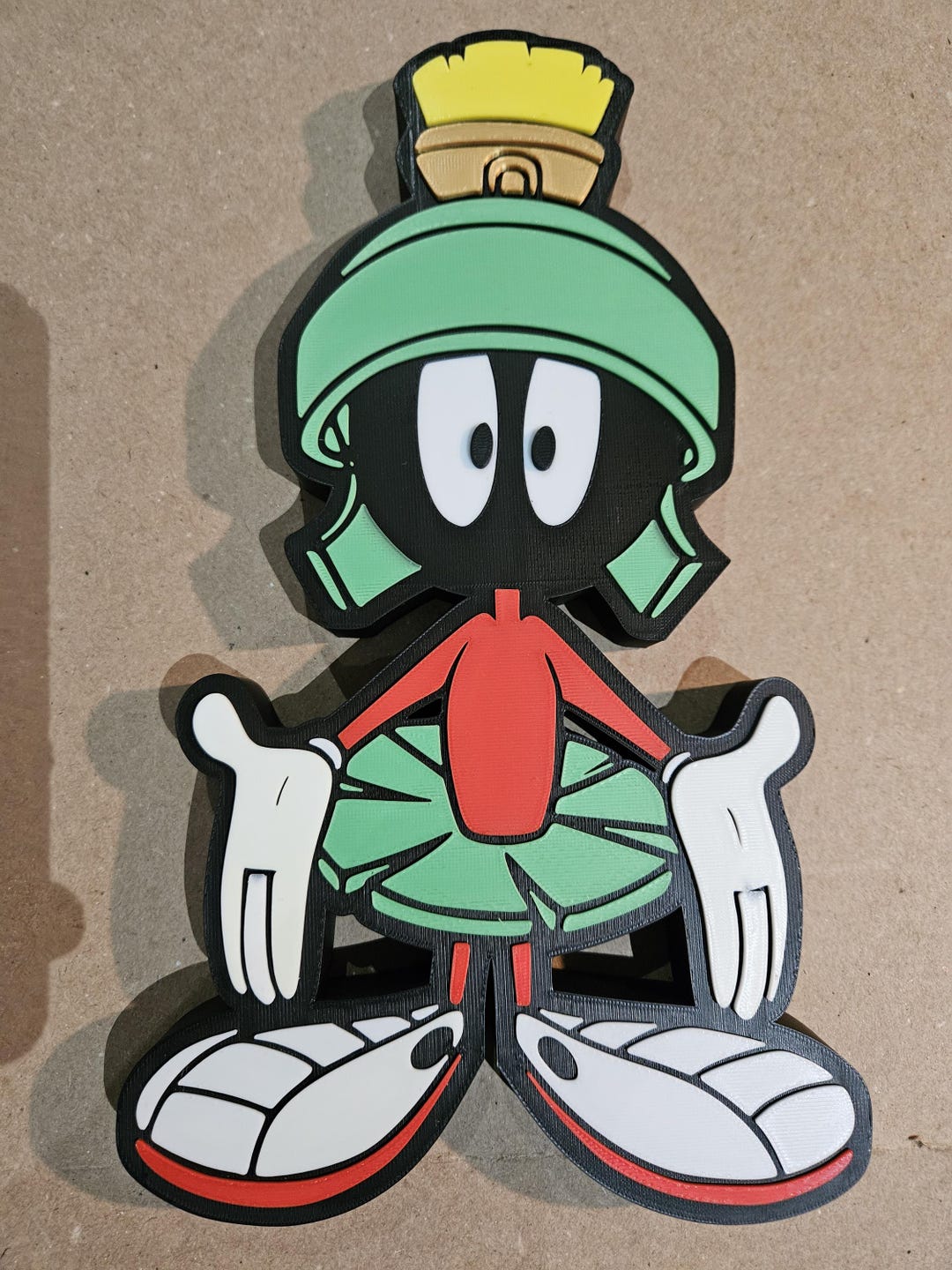 Marvin the Martian 3D Printing Model Display - Etsy