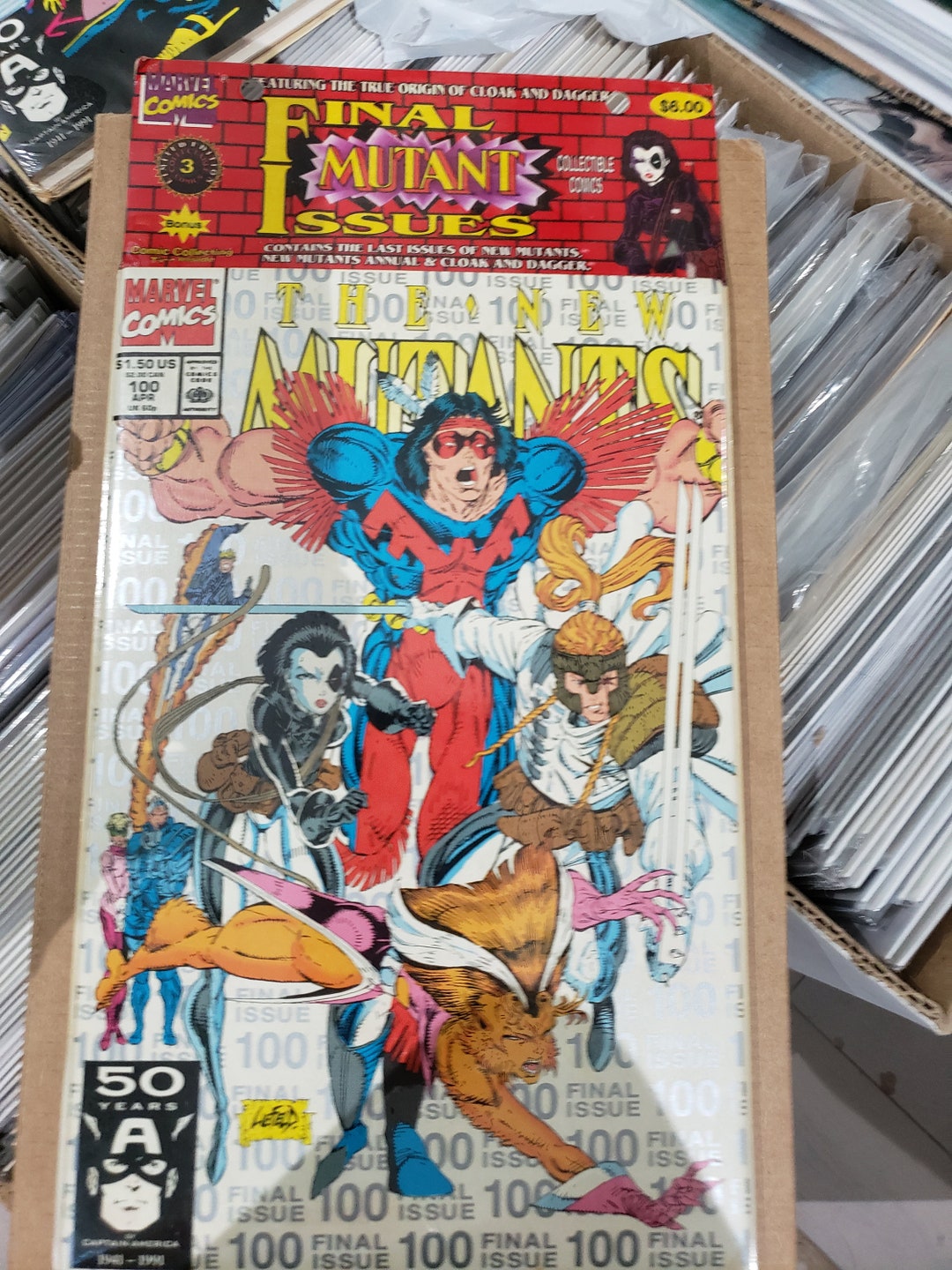 New Mutants #100 Third Print Factory Sealed - Etsy