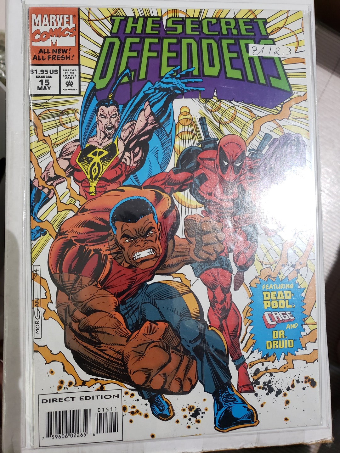 Secret Defenders 15 Luke Cage Early Deadpool NM - Etsy