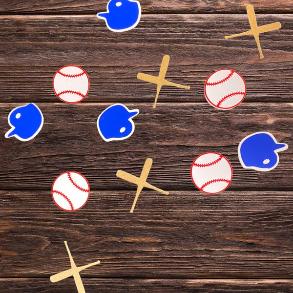Baseball Confetti - Etsy