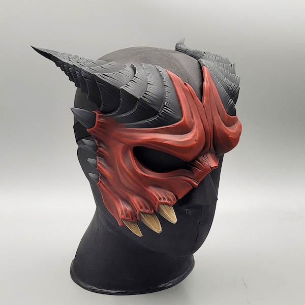 Demon Mask - Etsy