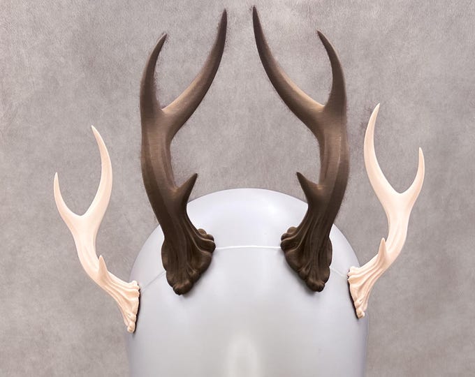 Antlers - 3D Printed Fantasy Faun Horns for LARP Cosplay & RPG - Etsy