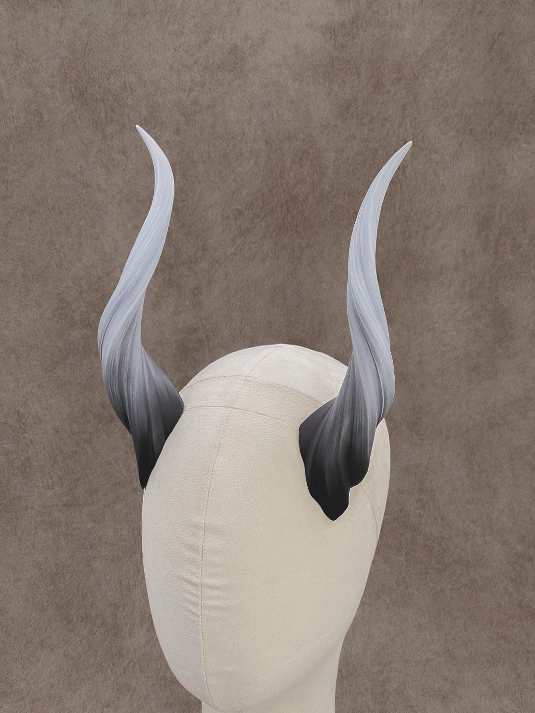 Sylvan Horns • Hand-painted Spiral Fantasy Horns for Cosplay, LARP and ...