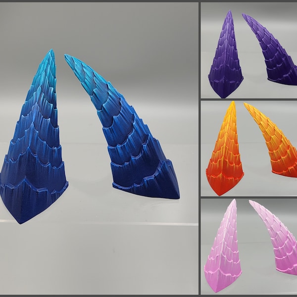 Dragon Horns - Etsy