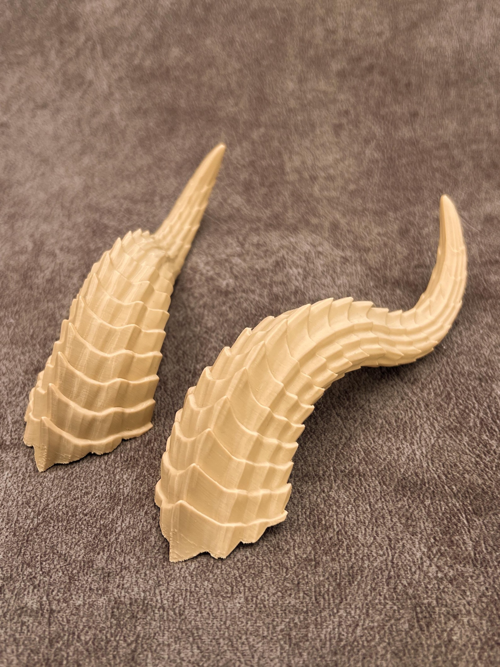 NEW Fantasy Wyvern Horns - 3D Printed Dragon Horns for LARP Cosplay ...