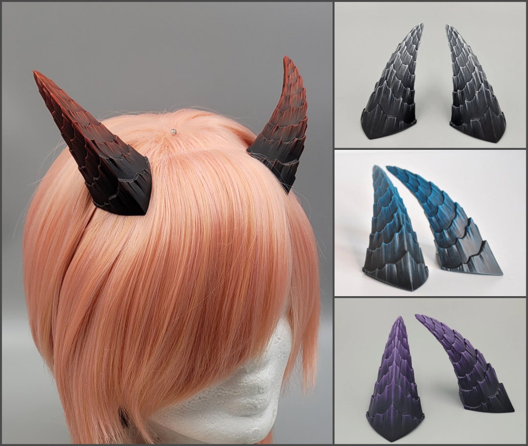 Dragon Horns VARIOUS COLORS and Size - Etsy