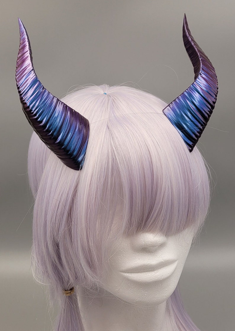 Twisted Fable Dragon Horns - Painted Horns for RPG & LARP Cosplay - Etsy