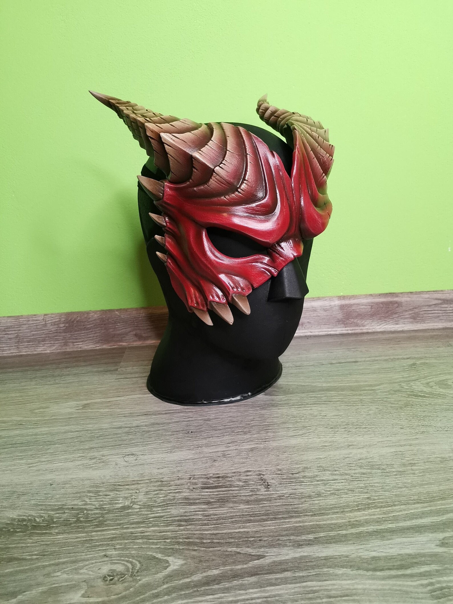 Dragon Demon Mask - Etsy