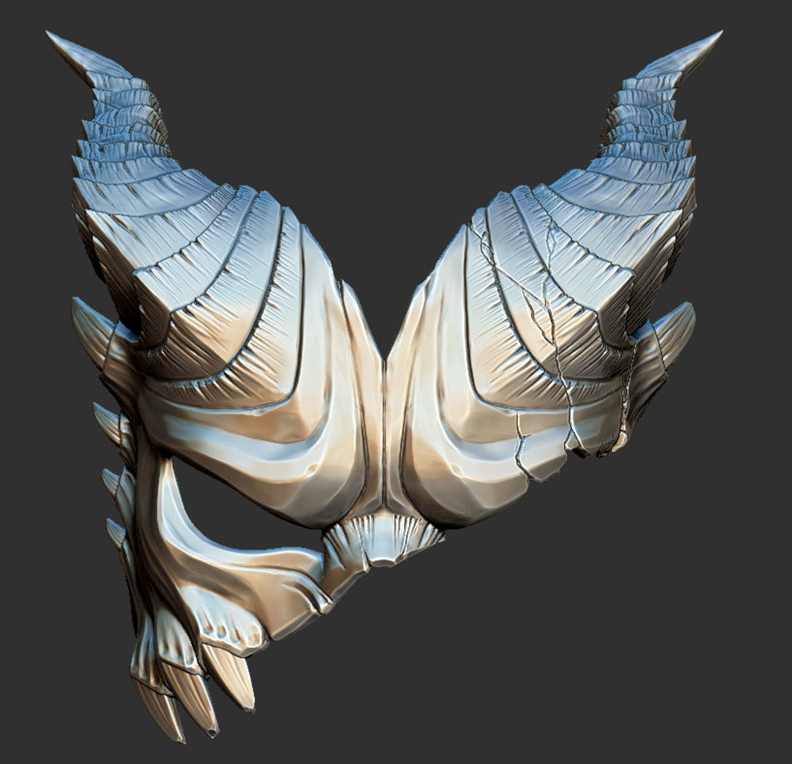 Dragon Mask 3D Model STL - Etsy