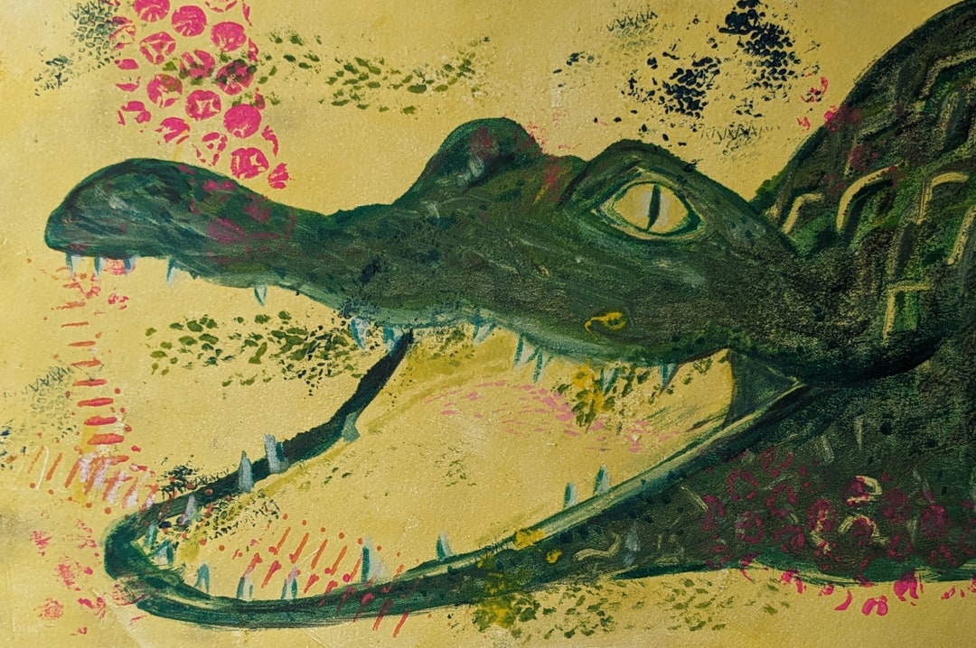 Swamp Puppy, 5x7 In. Print - Etsy