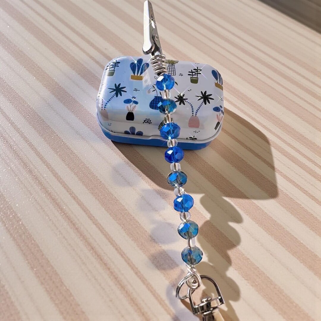 Ocean Crystal ATM Card Clip With Matching Tin – Long Nail Helper - Etsy