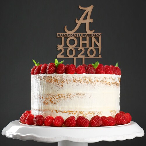 Personalized College Cake Topper Graduation Gift University | Etsy