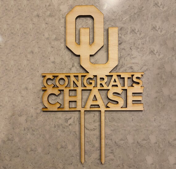 Personalized College Cake Topper Graduation Gift University - Etsy