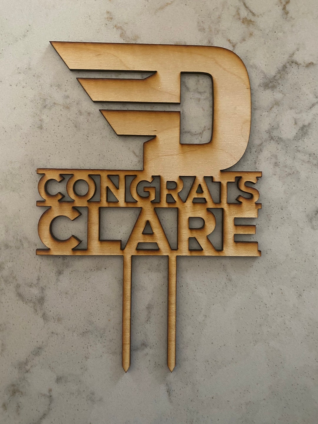 Personalized College Cake Topper, University of Dayton, Graduation Gift ...