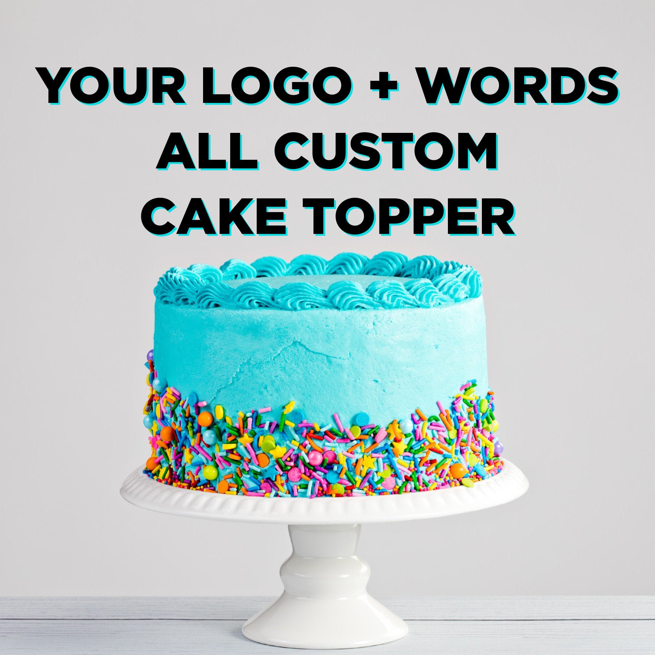 Personalized Cake Topper Graduation Gift Any College Any | Etsy