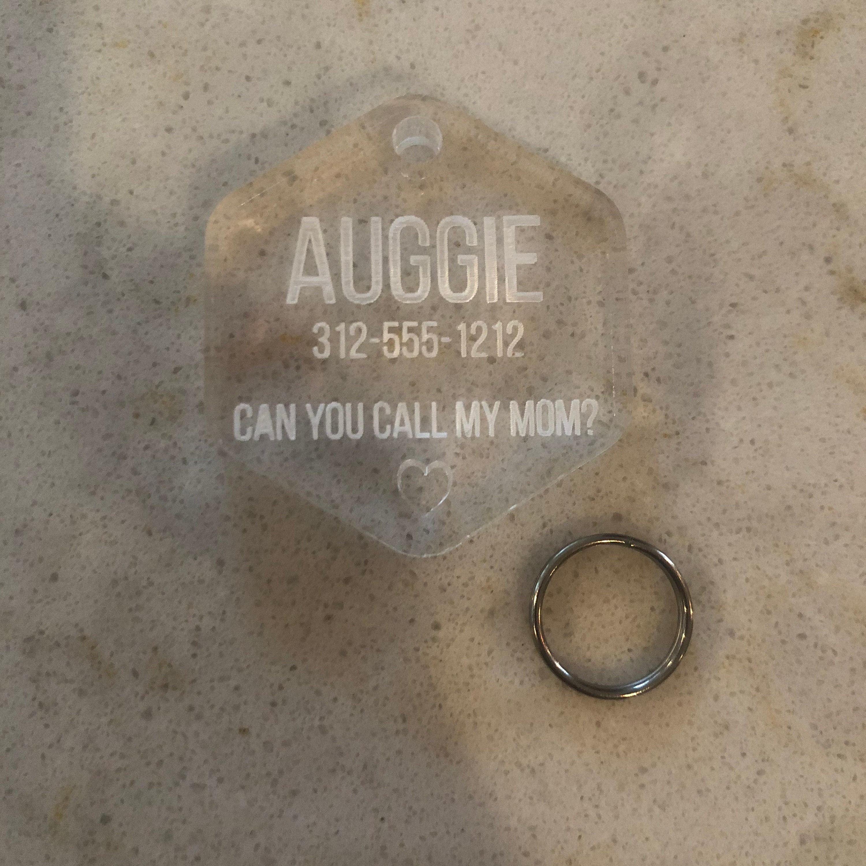 Big Dog Tag Pet Id Tag Personalized Dog Tag Dog Tags - Etsy