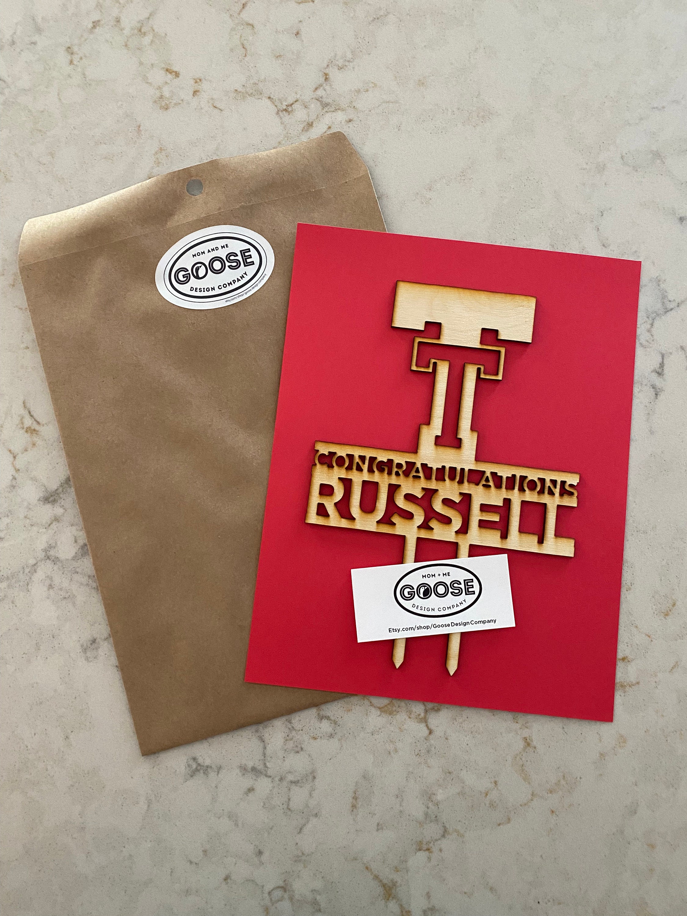 Personalized College Cake Topper Graduation Gift Texas Tech | Etsy