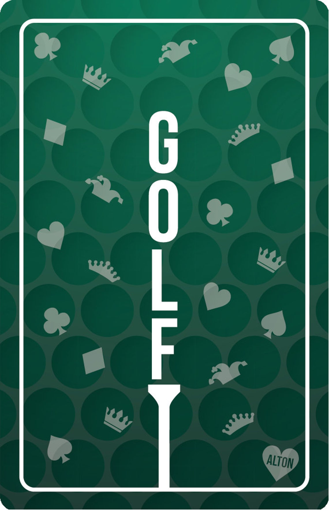 Golf Card Game. 6 Card Golf Card Game. Family Card Game. Father ...