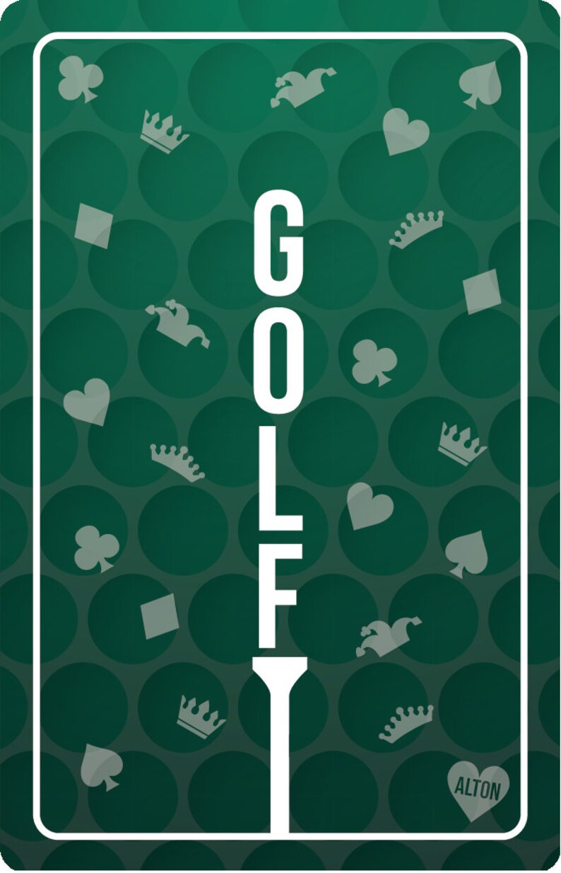 Golf Card Game. 6 Card Golf Card Game. Family Card Game. Father ...
