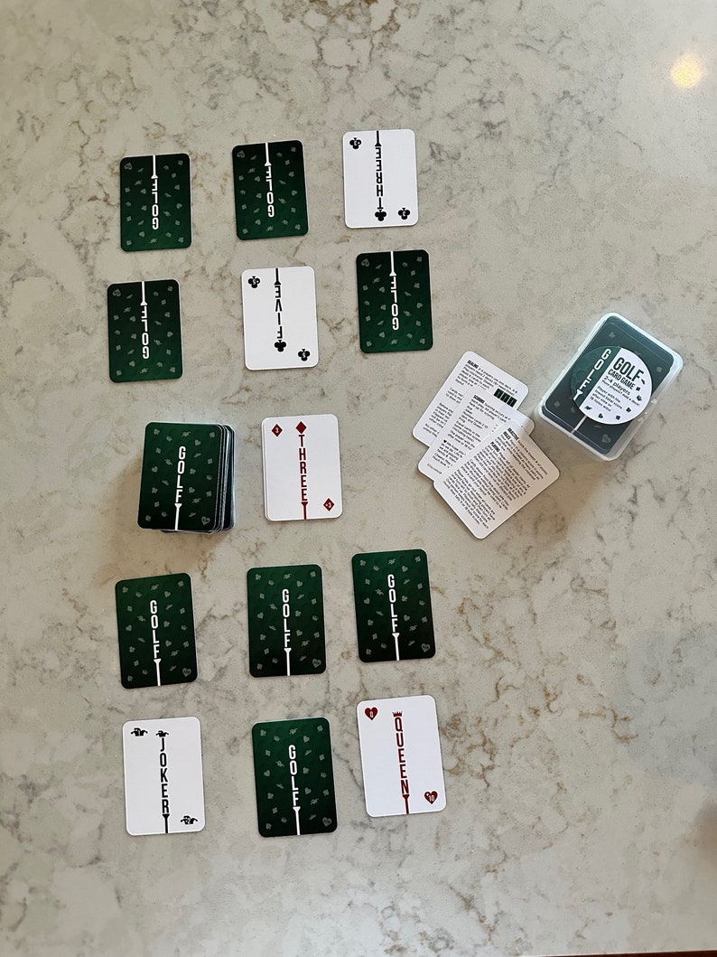 Golf Card Game. 6 Card Golf Card Game. Family Card Game. Father ...
