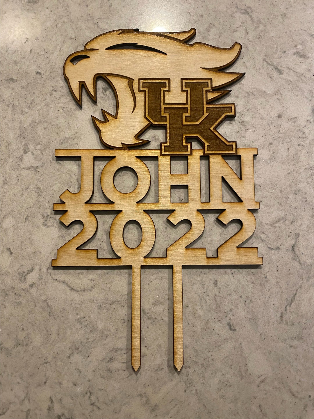 Personalized College Cake Topper, University of Kentucky, UK ...