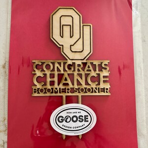 Personalized Cake Topper, Graduation Gift, Any College, Any University ...