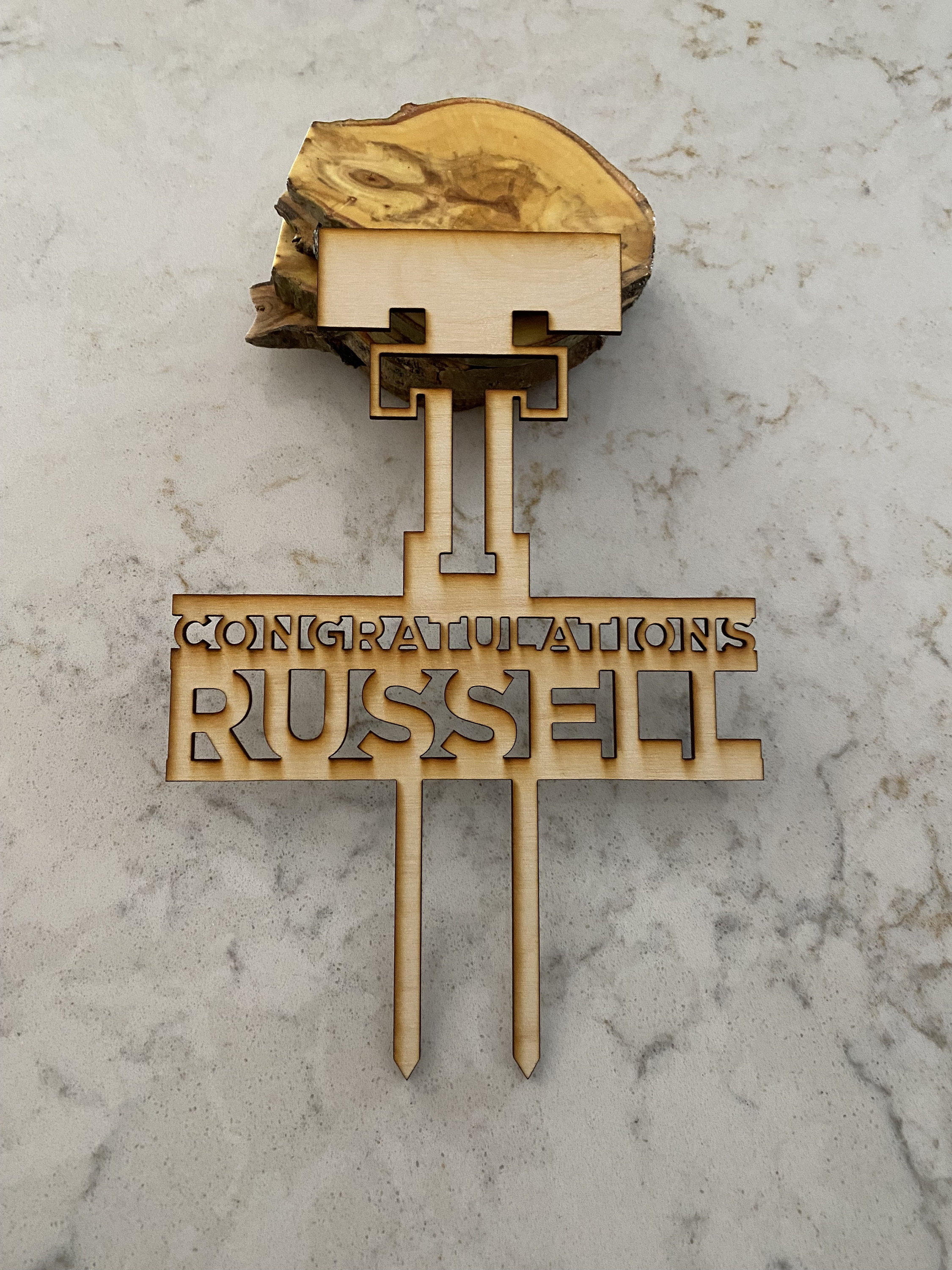 Personalized College Cake Topper Graduation Gift Texas Tech | Etsy