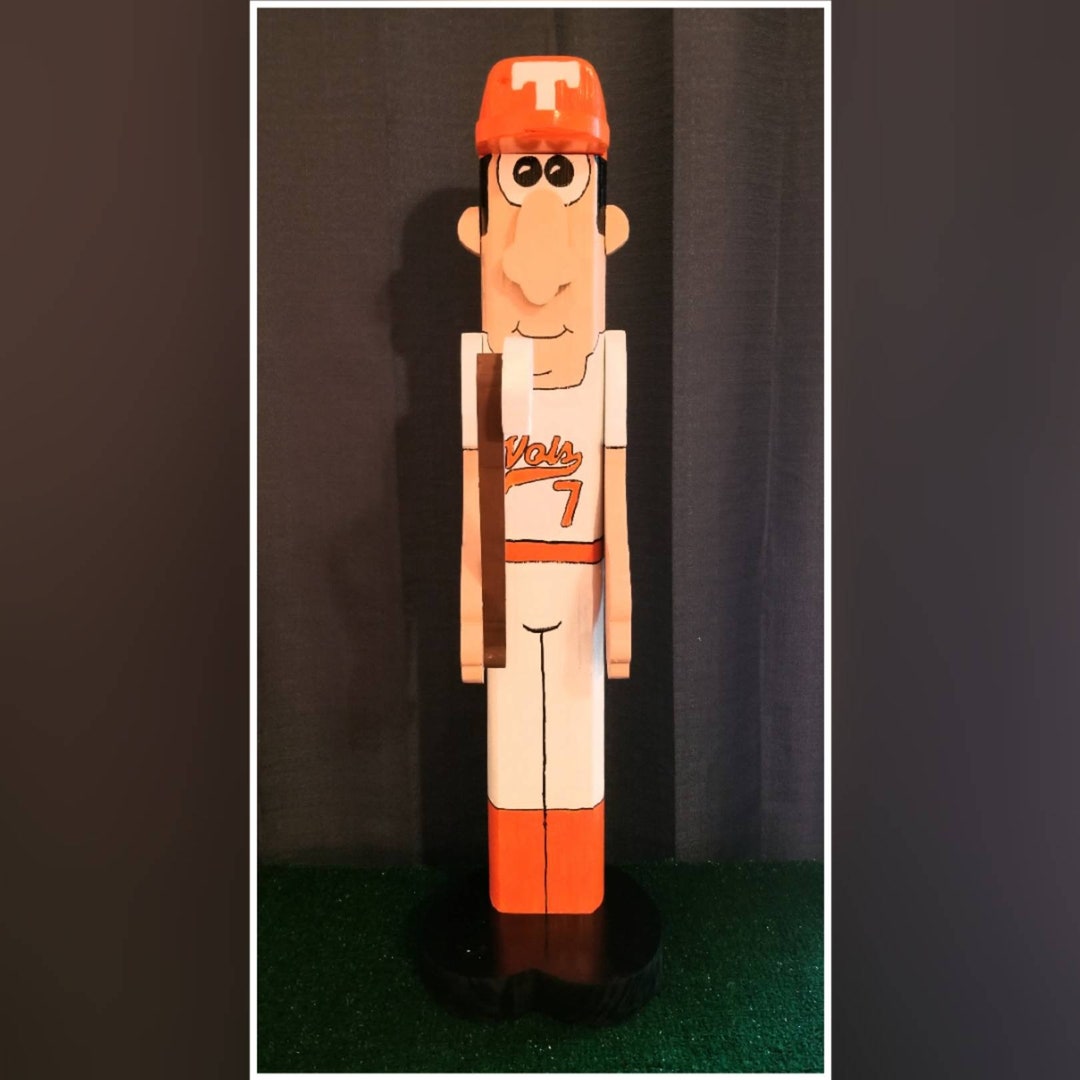 Colorful Wooden Baseball Player, College Baseball Figure, MBL Baseball ...