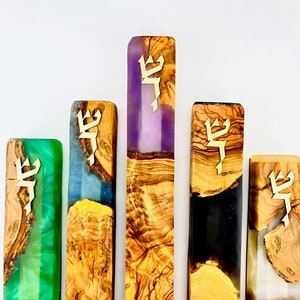 10 Pack Gold Hebrew Shin Pack for Mezuzah | Shin DIY | Hebrew Shin ...