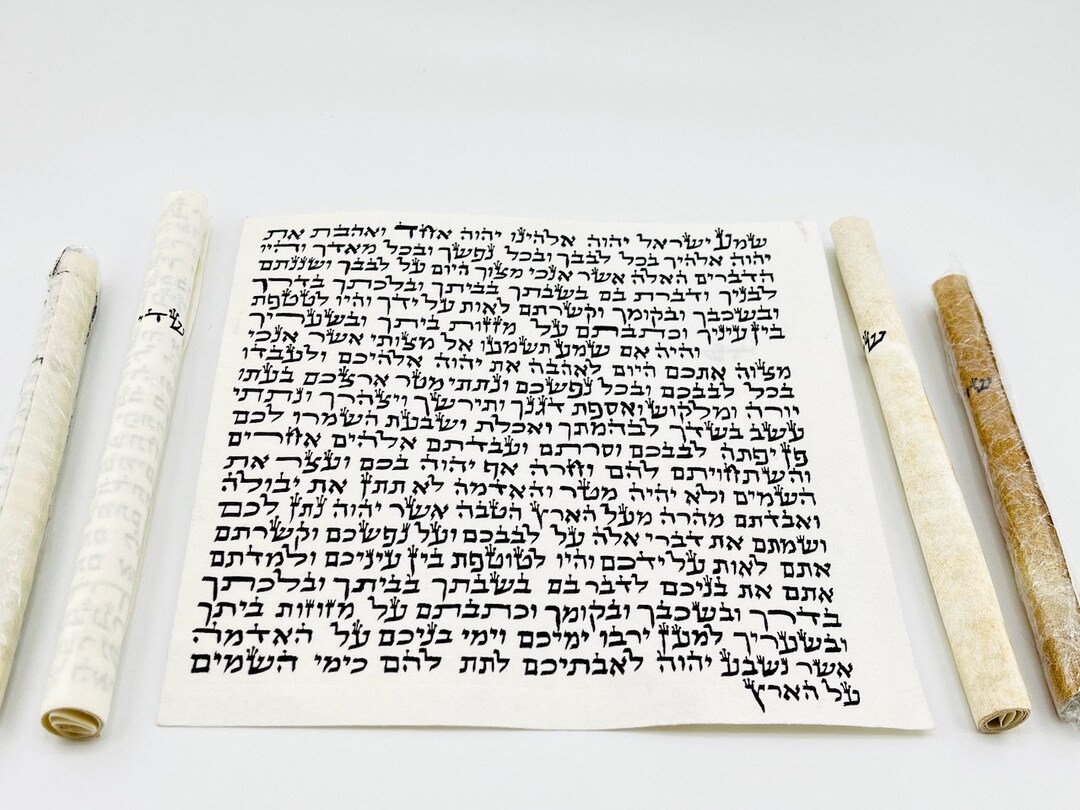Mezuzah Scroll | Mezuzah Klaf | Sofer Stam | Mezuzah Case | Mezuzah for ...