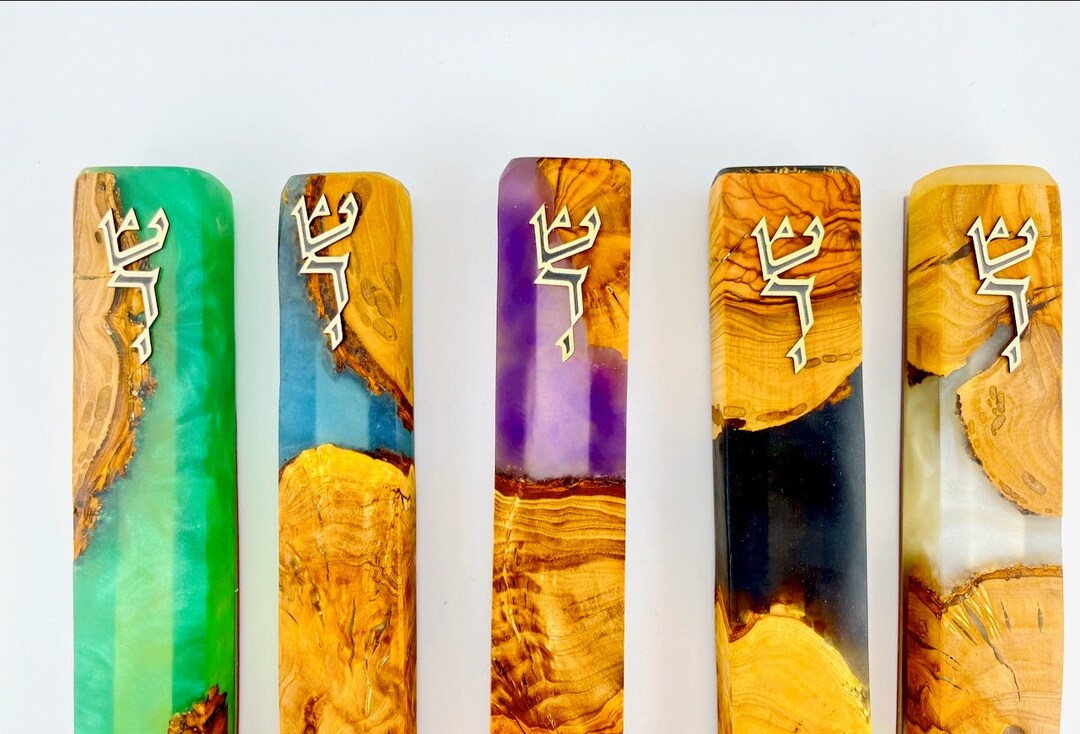 10 Pack Gold Hebrew Shin Pack for Mezuzah | Shin DIY | Hebrew Shin ...