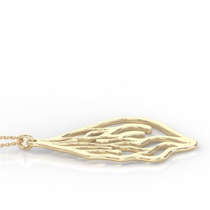 18k Gold Haesh Sheli Pendant | Rabbi Nachman Amulet Necklace | My Fire ...