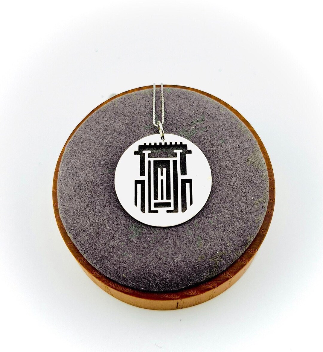 Gold & Silver Temple Mount Jerusalem Pendant | the Temple Pendant ...