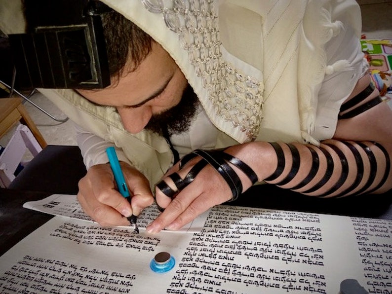 Pitum Haketoret & Menorah Scroll Hand Scribed in the Holy Land Pitom ...