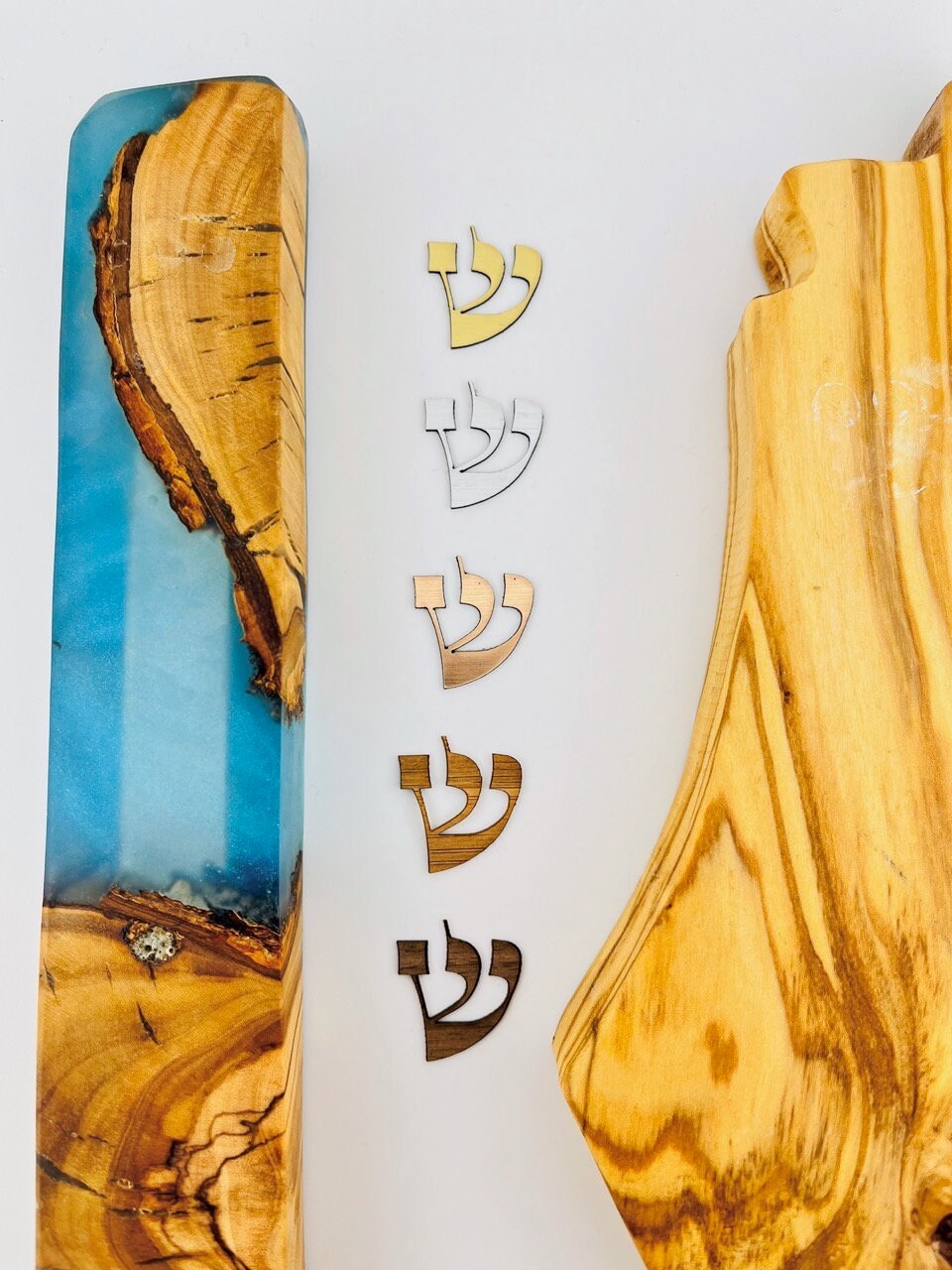 10 Pack Bible Shin for Mezuzah With 3M Adhesive | Gold Silver Copper ...