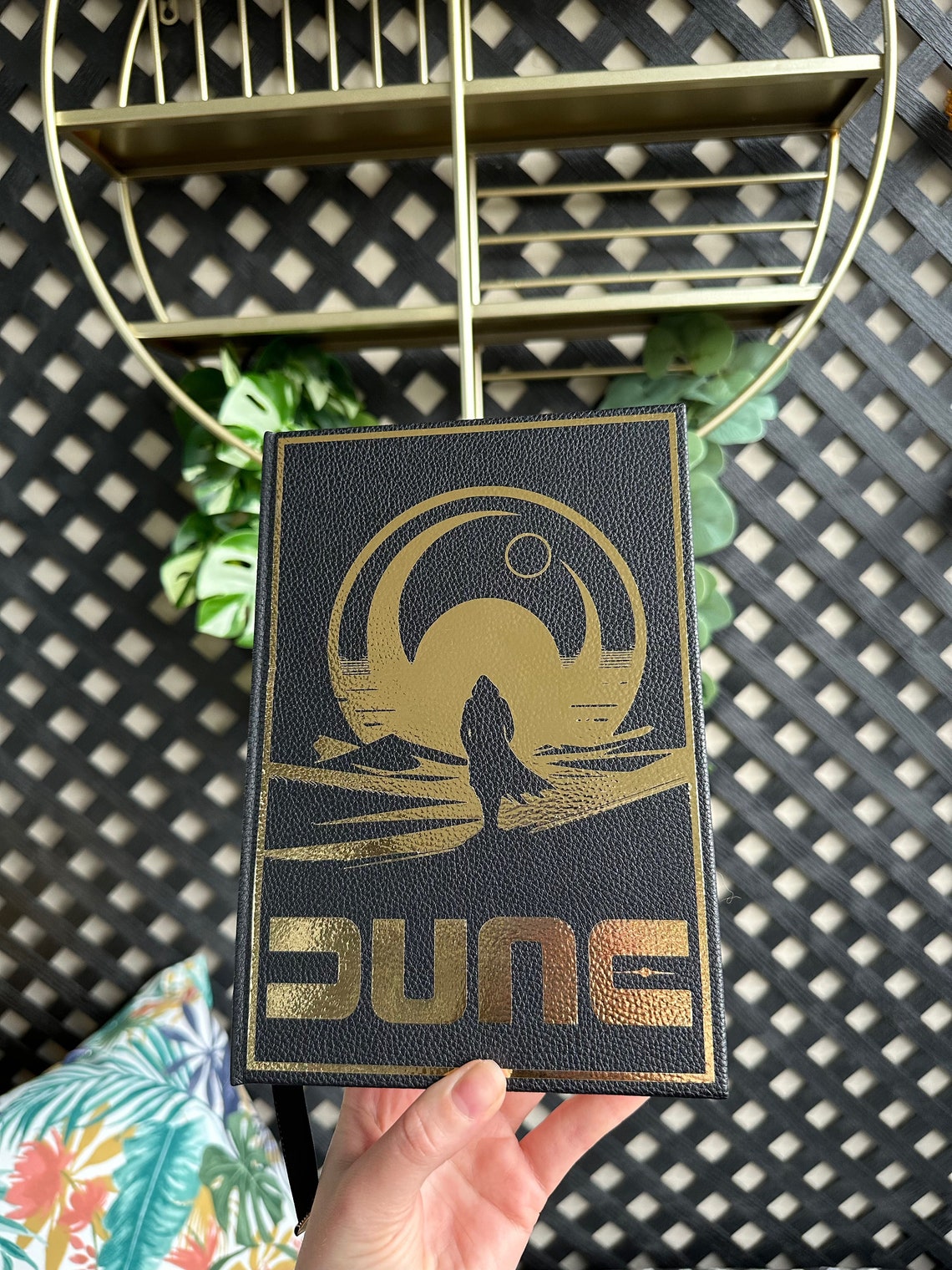 Dune Bookbinding Cover Design PNG File, Dune Book 1, Vinyl Book Cover ...