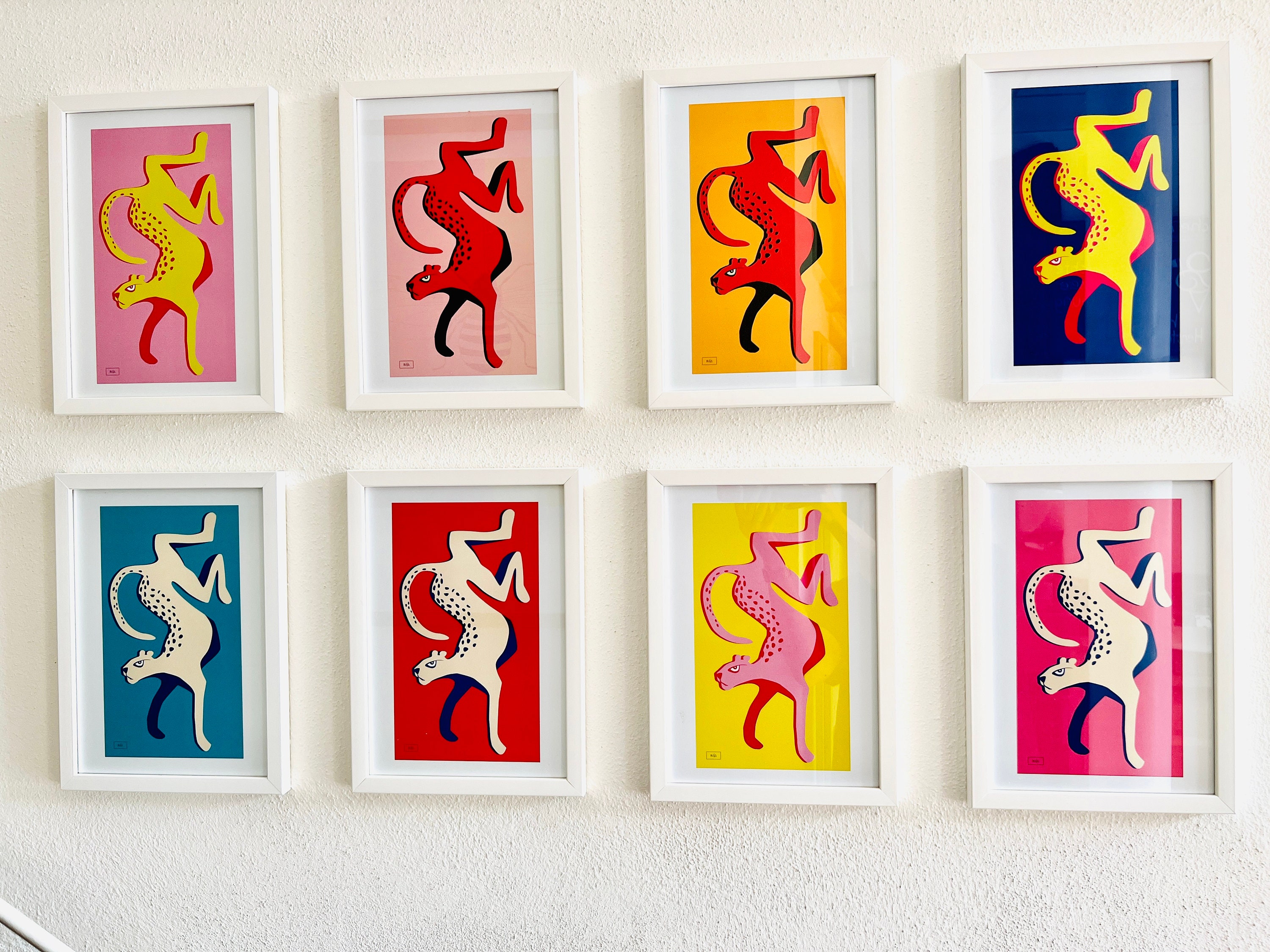 Leopard BujaBoom A4 Art Print, Poster, Illustration LIMIT EDITION of 10 ...