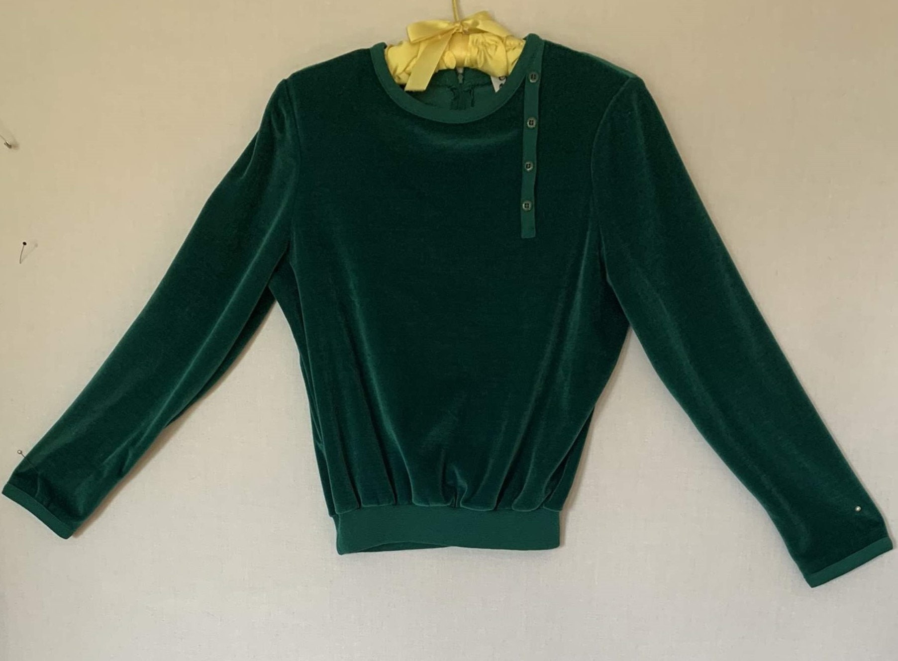 Green Velvet Set - Etsy