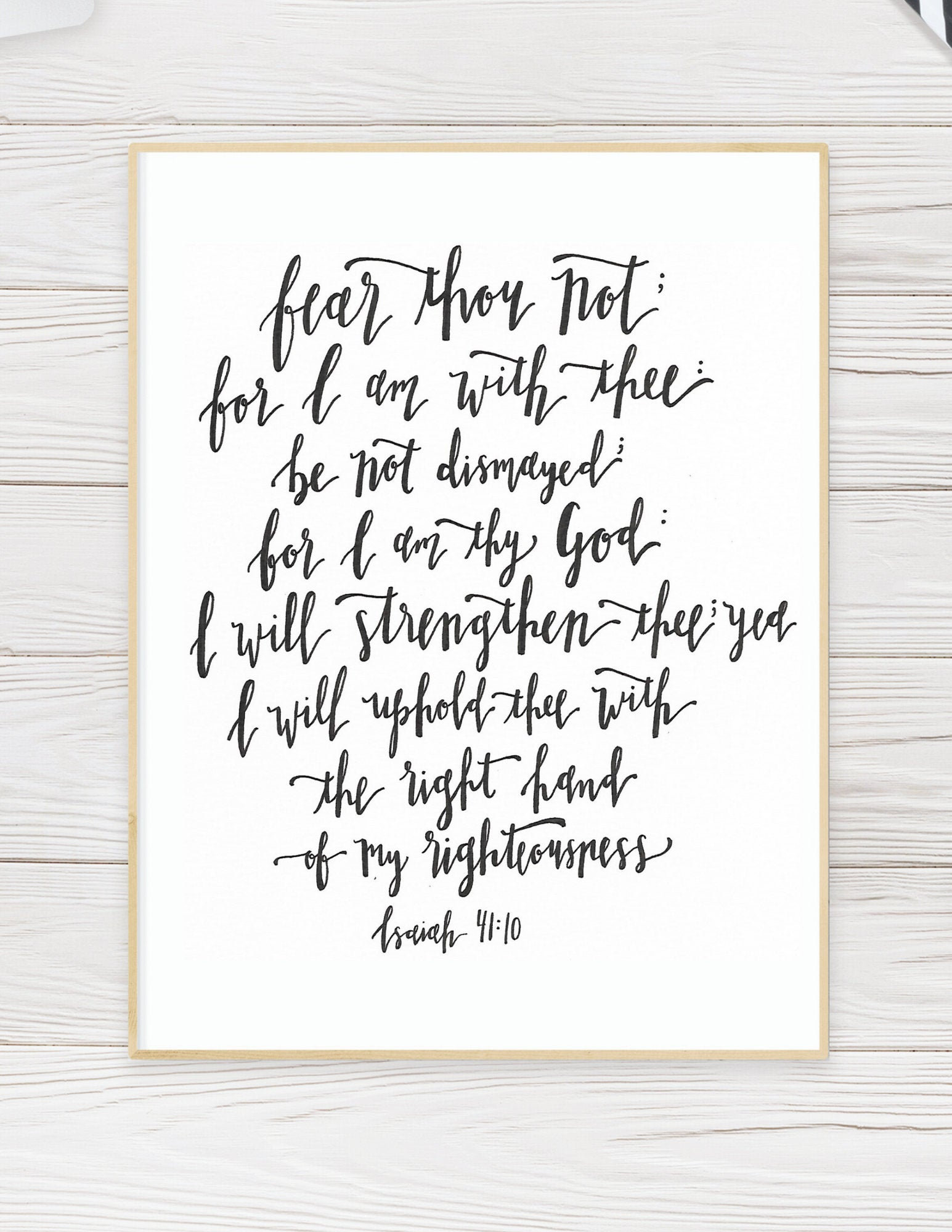 Digital Prints Let It Be calligraphy quote and illustration Ready for ...